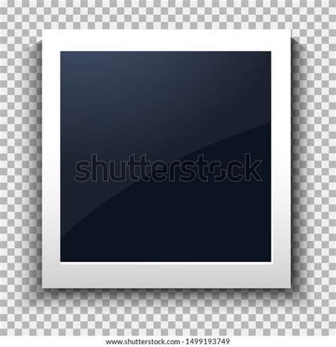 Vector Realistic Vintage Style Blank Instant Stock Vector Royalty Free Shutterstock