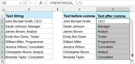 Extract Text Beforeafter Space Or Comma In Excel Easy Guide
