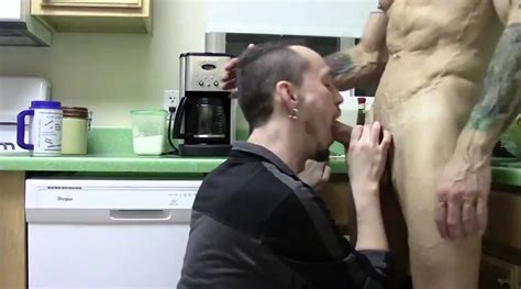 Guy Perfect Abs Being Sucked