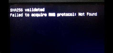 Failed To Acquire Rng Protocol Not Found On Boot · Issue 13503