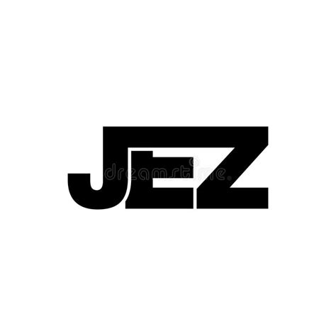 Letter Jez Simple Monogram Logo Icon Design Stock Vector Illustration Of Flat Gaming 193165889