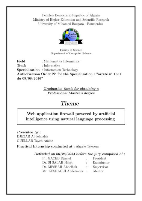 Abdelmalek Djezar On Linkedin 🎓 I Am Happy To Share That I