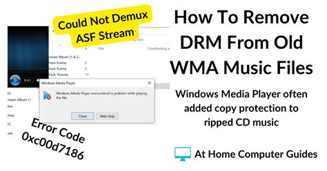 How To Remove DRM From WMA Audio Files At Home Computer Guides