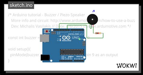Buzzer Wokwi Esp32 Stm32 Arduino Simulator Buzzer Wokwi Esp32 Stm32 Arduino Simulator