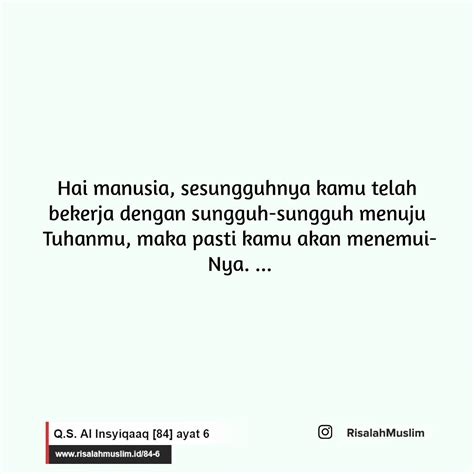Detail Surat Al Insyiqaq Ayat 6 Koleksi Nomer 6