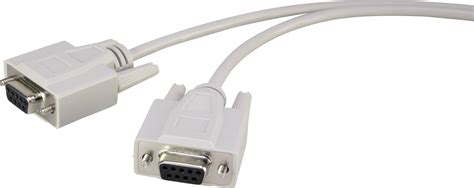 Buy Renkforce Series Cable [1x D Sub Socket 9 Pin 1x D Sub Socket 9 Pin] 1 80 M Grey Conrad