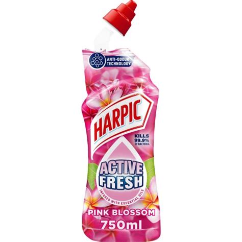 Harpic Active Fresh Pink Blossom Toilet Cleaner Gel 750ml Compare