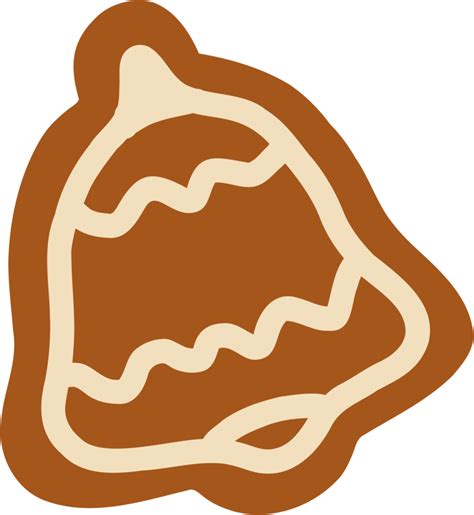 Doodle Freehand Sketch Drawing Of Ginger Bread Cookie 12300749 Png
