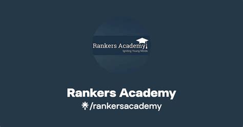 Rankers Academy Instagram Facebook Linktree