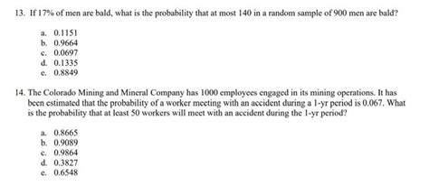 Solved Use The Appropriate Normal Distribution To