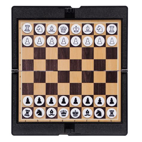 Bàn Cờ Vua Mini Nhỏ Gọn Bàn Cờ Vua Nam Châm Siêu Mỏng Bỏ Túi Gấp Gọn Mang Đi Du Lịch Đi Chơi