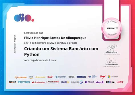 Flávio Henrique On Linkedin Criando Um Sistema Bancário Com Python