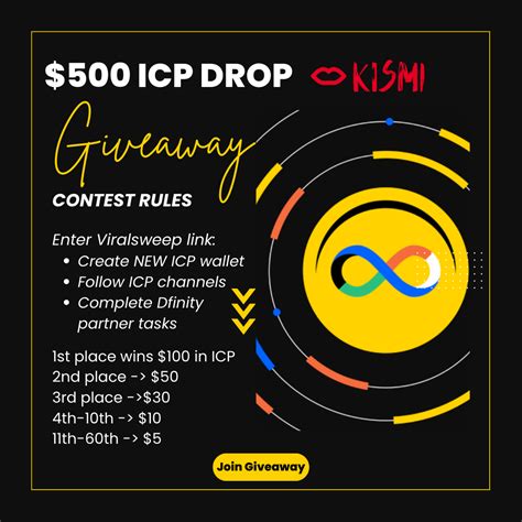 💋 Icp Kismiapp 🎁 500 Icp Giveaway Kismiapp Medium