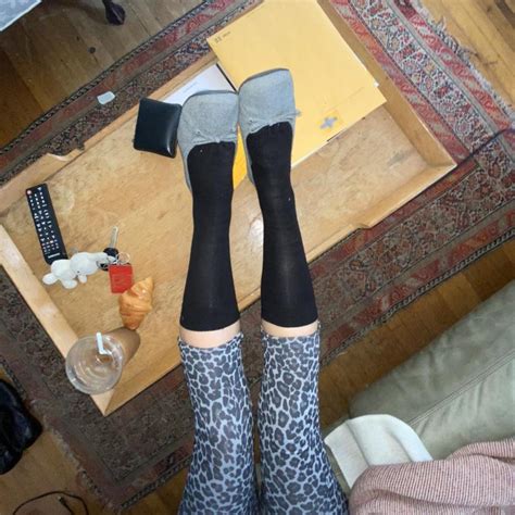 Womens Grey Ballet Shoes Depop