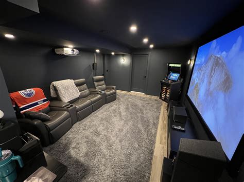 First Home Theatre Workspace Build Done Rhometheater