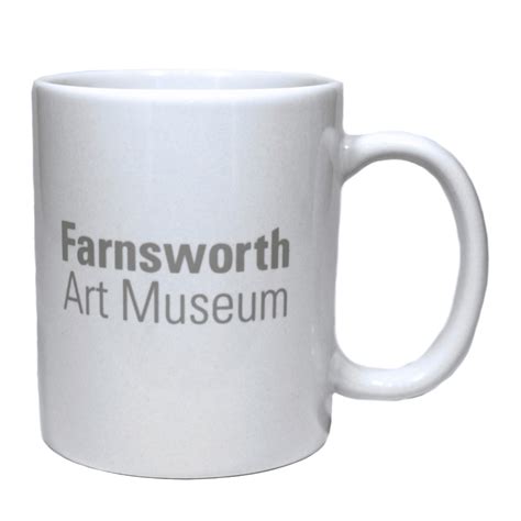 Farnsworth Mug White Farnsworth Art Museum