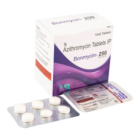 Azithromycin Tablet 250mg At Rs 45 Stripe Azithromycin Tablets In