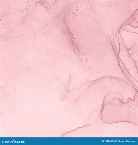 Ink Waves Background Dusty Blurred Nude Color Royalty Free Stock
