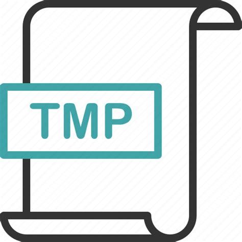 Document, extension, file, format, page, temporary, tmp icon - Download ...