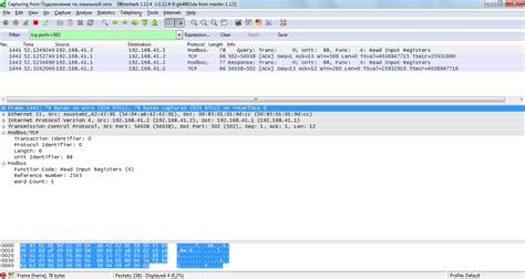 Шлюз mqtt modbus tcp и внешнее устройство rs485 Программное