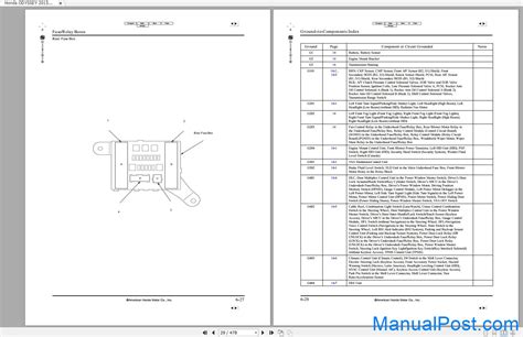 Honda Odyssey 2015 Electrical Wiring Diagram En Manualpost Instant
