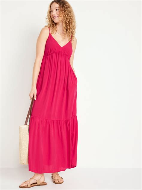 Tiered Maxi Swing Dress Old Navy