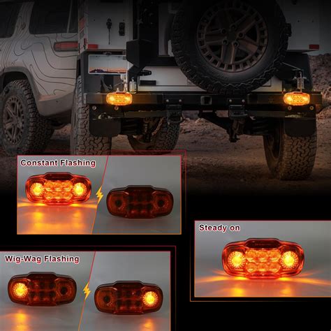 Wireless Logger Light Kit Magnetic Amber Led Warning