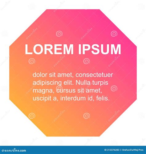 Bubble Title Shape Banner Geometric Design Icon Modern Frame Vector