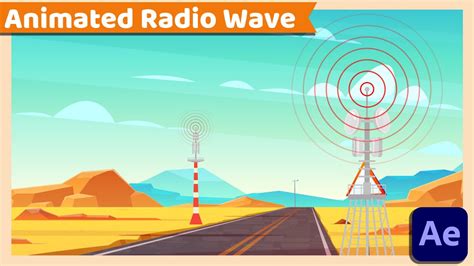 Radio Waves Animation