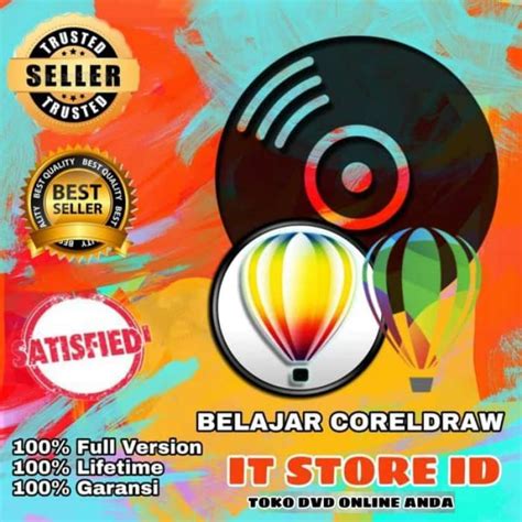 promo tutorial coreldraw belajar corel draw diskon 10 di seller