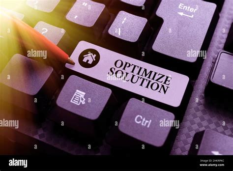 Inspiration Showing Sign Optimize Solution Business Approach Process