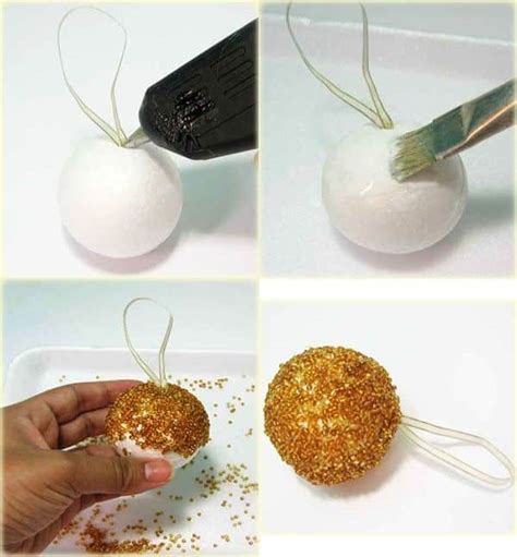Bola De Natal Foto Como Fazer Artesanato Passo A Passo