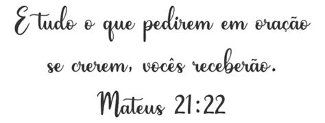 Frase Versiculo Tudo O Que Pedirem Em Oração Mdf Preto MercadoLivre
