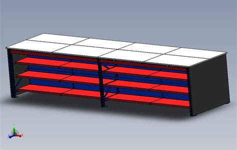 工作台 Solidworks 2013 模型图纸免费下载 懒石网