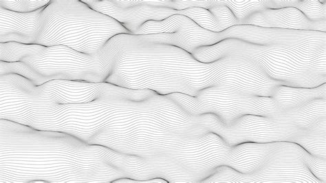 Free Vector Abstract Background With Distorted Line Shapes On A White Background Monochrome