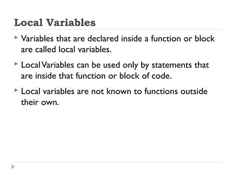 Lecture 14 Scope Rules Ppt