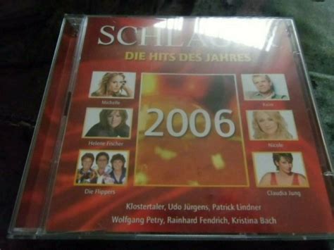 Cd Album Schlager Des Jahres 2006 Ujürgens Plindner M Ross In