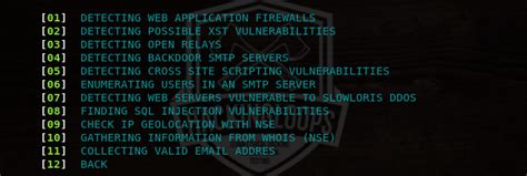 dracnmap information gathering and network exploitation tool