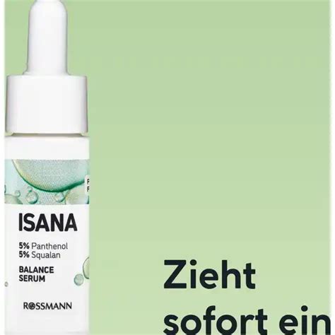Isana Isana Balance Serum Online Kaufen Rossmann De