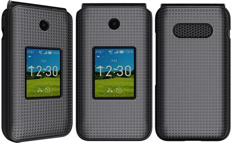 Nakedcellphone Case For Atandt Cingular Flex 2 Cricket Debut Flex Slim Hard Shell