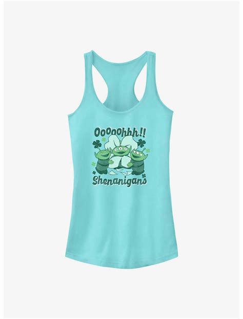 Disney Pixar Toy Story Alien Shenanigans Girls Tank Blue Hot Topic
