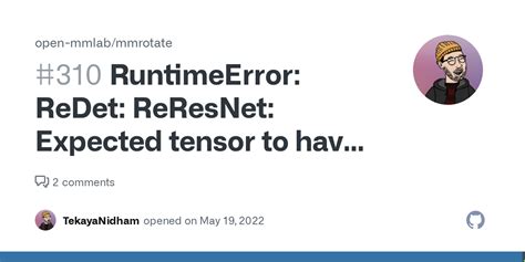 Runtimeerror Redet Reresnet Expected Tensor To Have Cuda Devicetype But Got Tensor With Cpu