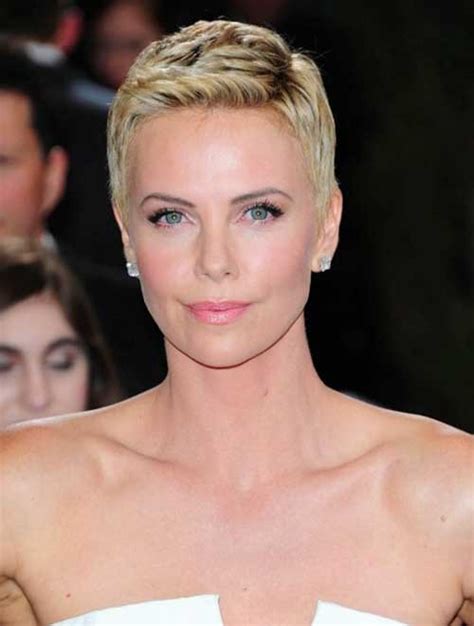 20 Charlize Theron Pixie Cuts Pixie Cut Haircut For 2019