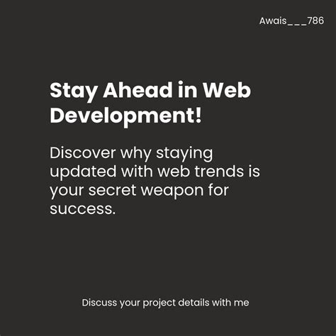 muhammad awais on linkedin webdevelopment techtrends responsivedesign