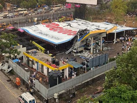 Mumbai Dust Storm Death Toll In Ghatkopar Billboard Collapse Rises To