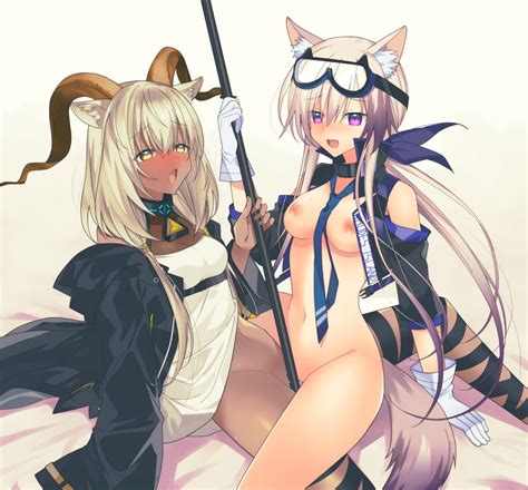 Beeswax And Cardigan Arknights Drawn By Lololotton Danbooru