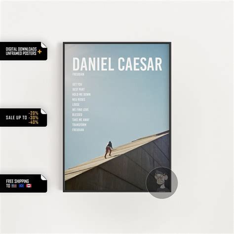 Daniel Caesar Freudian Album Cover Poster Create Your Etsy