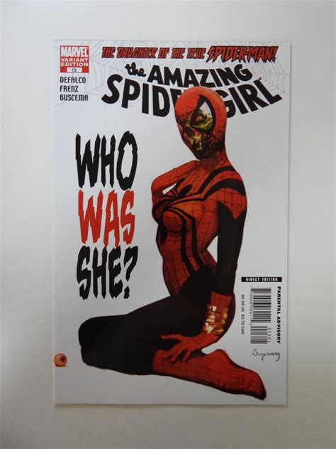 Amazing Spider Girl 13 Variant Nm Condition Comic Books Modern