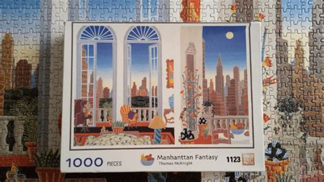 Manhattan Fantasy Jigsaw Puzzle 1000 Pcs By Blue Castle Rjigsawpuzzles