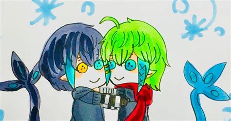オリキャラ ユゥイ人形とユゥリ人形 綺羅★のイラスト Pixiv